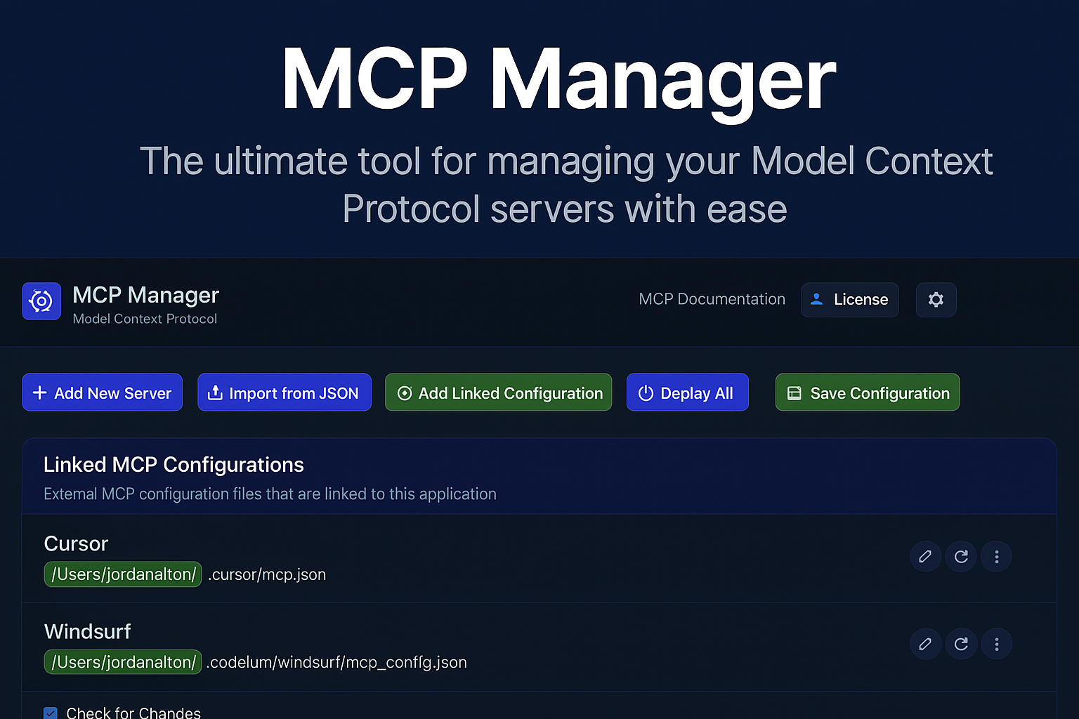 MCP Manager